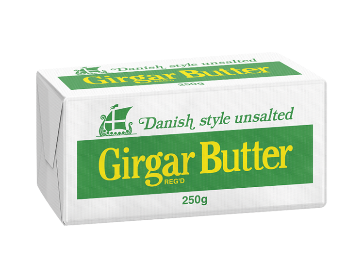 Girgar Unsalted Butter 250g